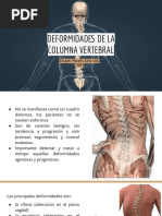 Deformidades de La Columna Vertebral | PDF | Escoliosis | Causas de la ...