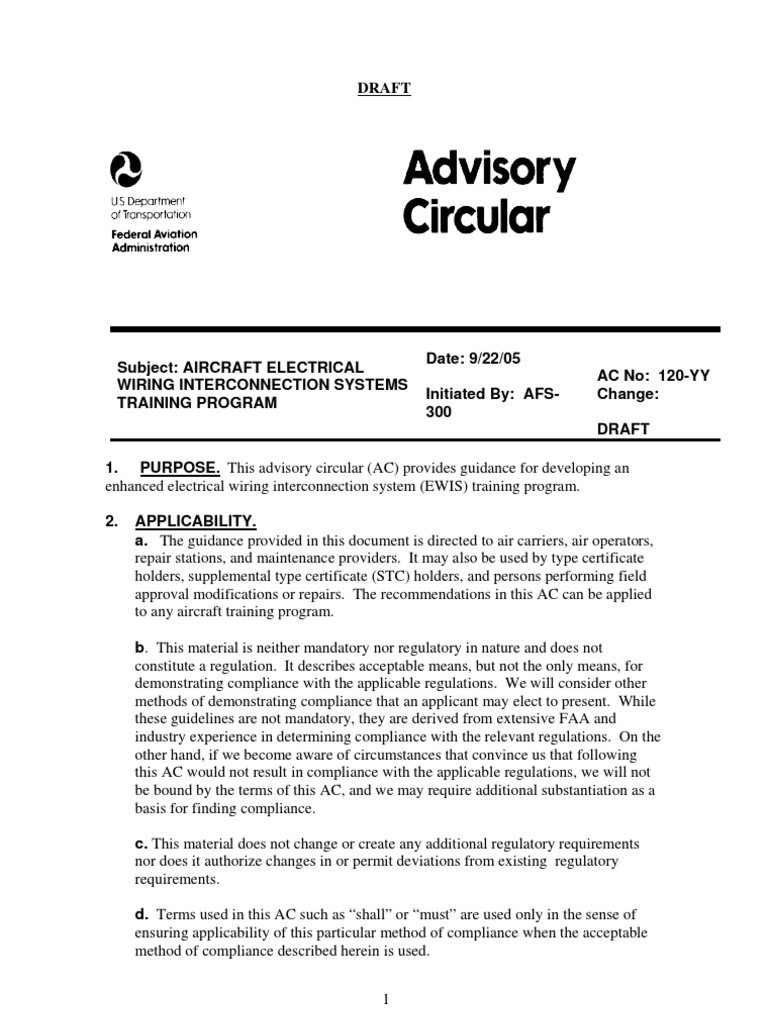 EWIS Training Program Guidance | PDF | Electrical Connector ...