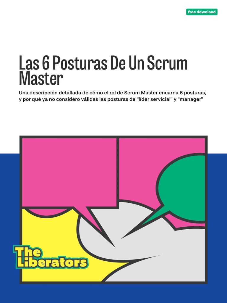 Las 6 Posturas de Un Scrum Master Keep Learning 1660912348 | PDF | Scrum (desarrollo de software ...