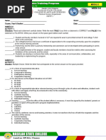 Annex 3 - Letter of Availment For TES-3B - Updated | PDF