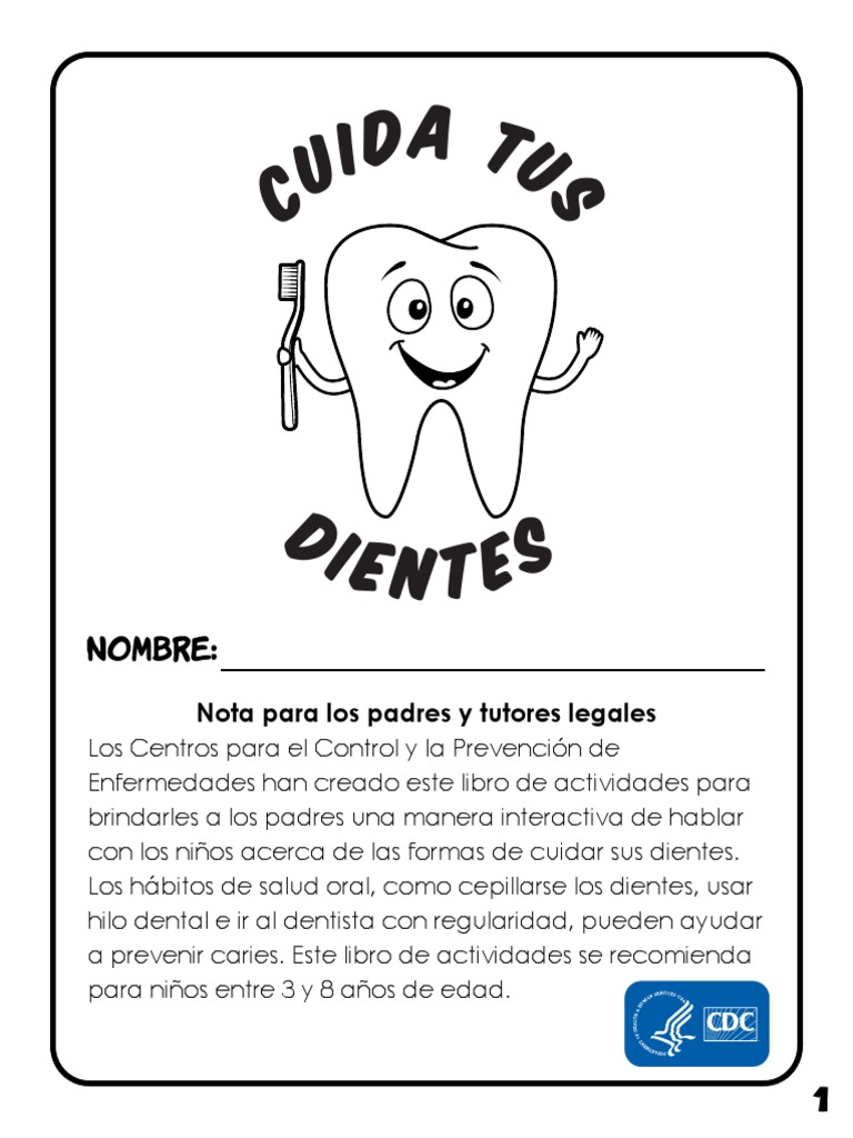 Dental Health Activity Book 508-Es | PDF | Odontología | Boca
