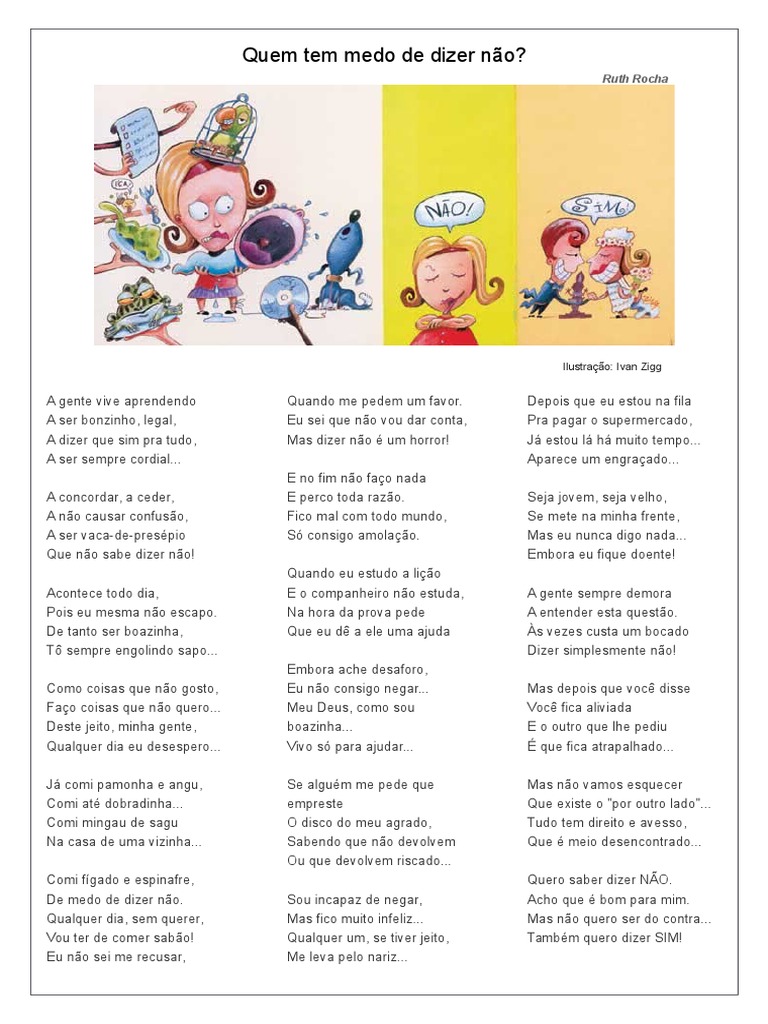 Quem Tem Medo de Dizer Nao | PDF Quem Tem Medo de Dizer Nao | PDF