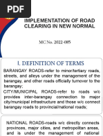Road Clearing Ordinance | PDF | Road | Traffic