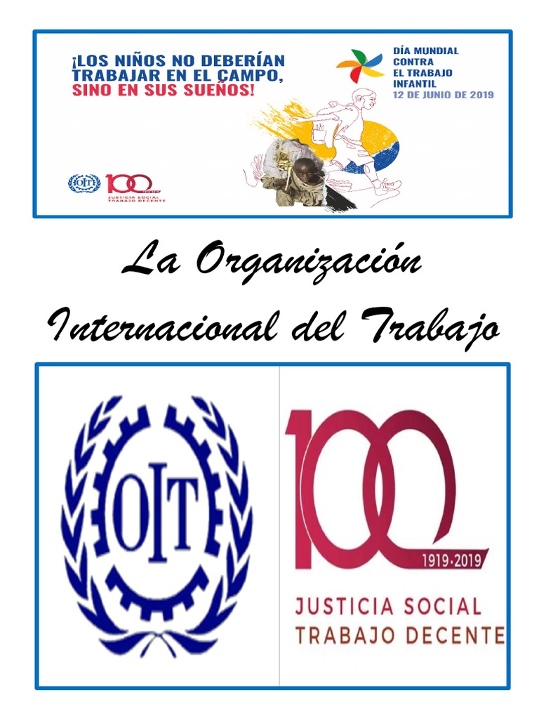 Organización Internacional Del Trabajo | Descargar gratis PDF | Organización Internacional del ...