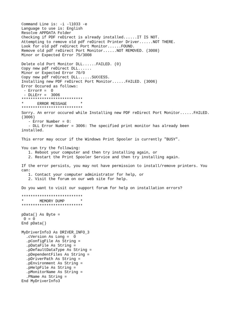 Installation Error Log Pdf Information Age Office Equipment 