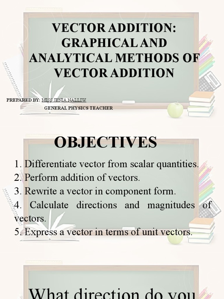 Vector Addition | PDF | Euclidean Vector | Physics