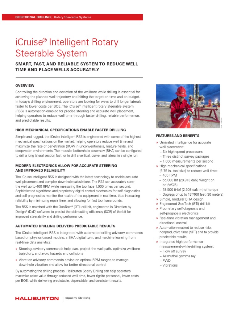 Icruise - Brochure | PDF | Oil Well