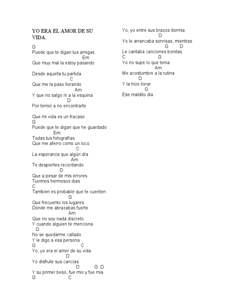 Yo Era El Amor de Su Vida | PDF