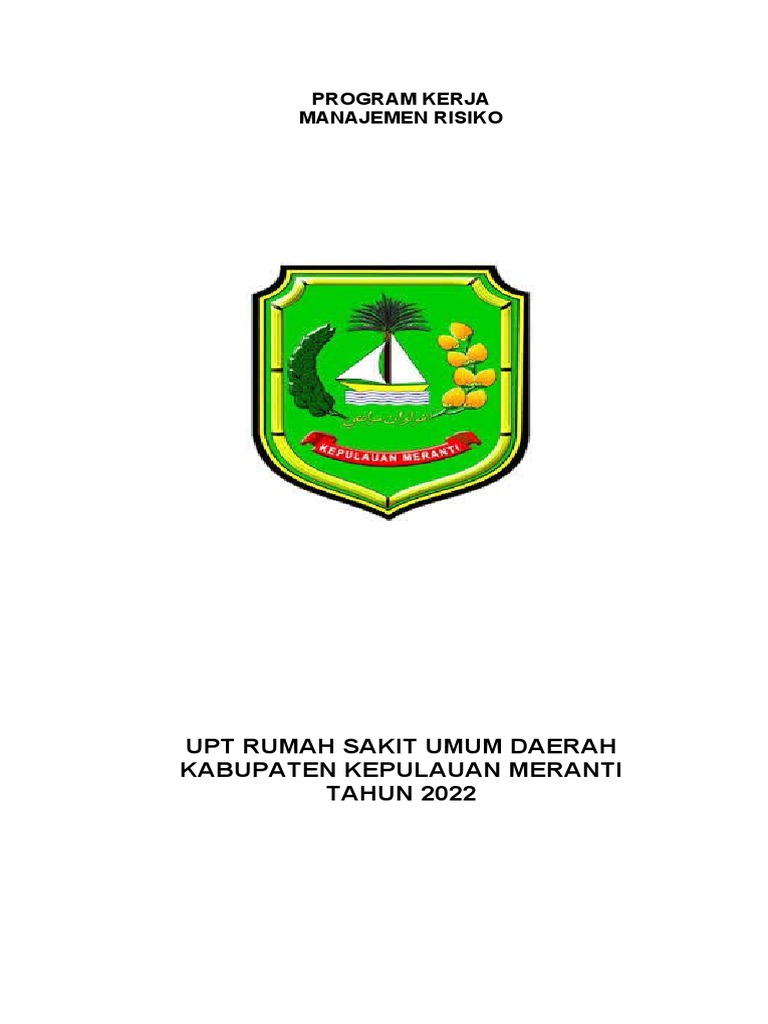 Program Manajemen Risiko | PDF