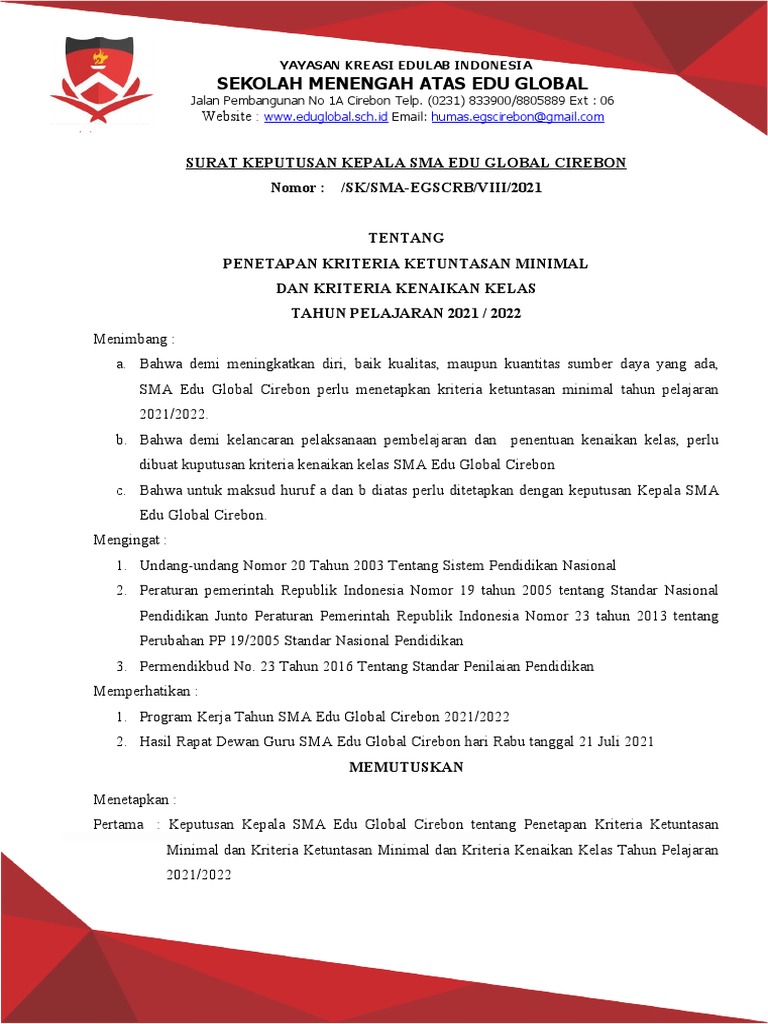 SK Lampiran Dok | PDF