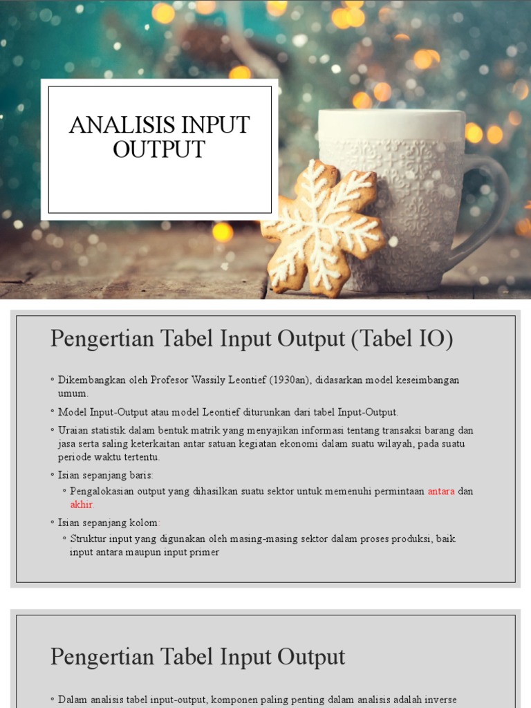Analisis Input Output Bagian 3 Finish Pdf
