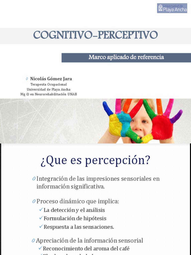 Cognitivo Perceptivo | PDF | Percepción | Información