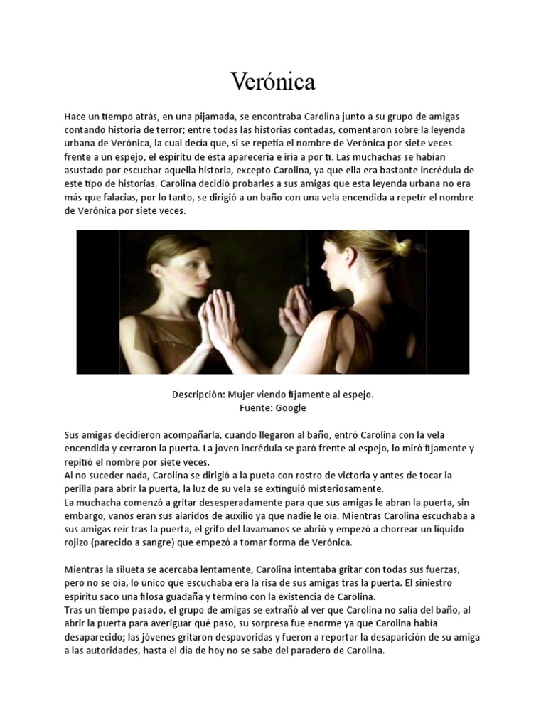 Cuento de Terror Verónica | PDF