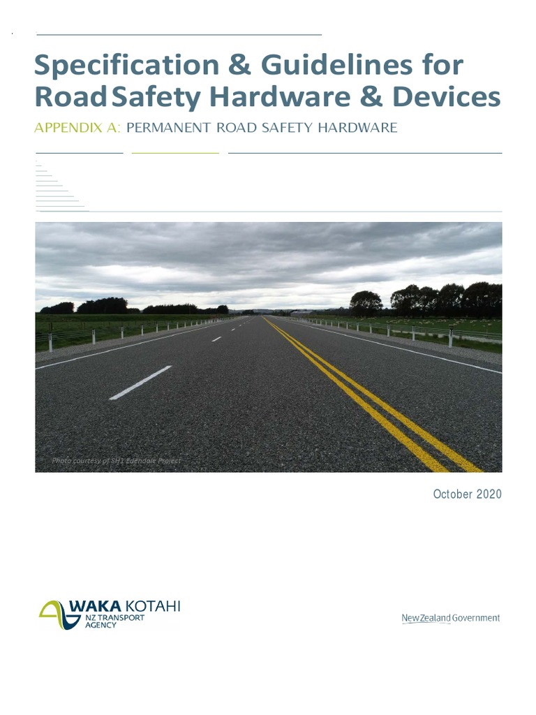 m23 Road Safety Barrier Systems Appendix A | PDF | Road | Road Traffic ...