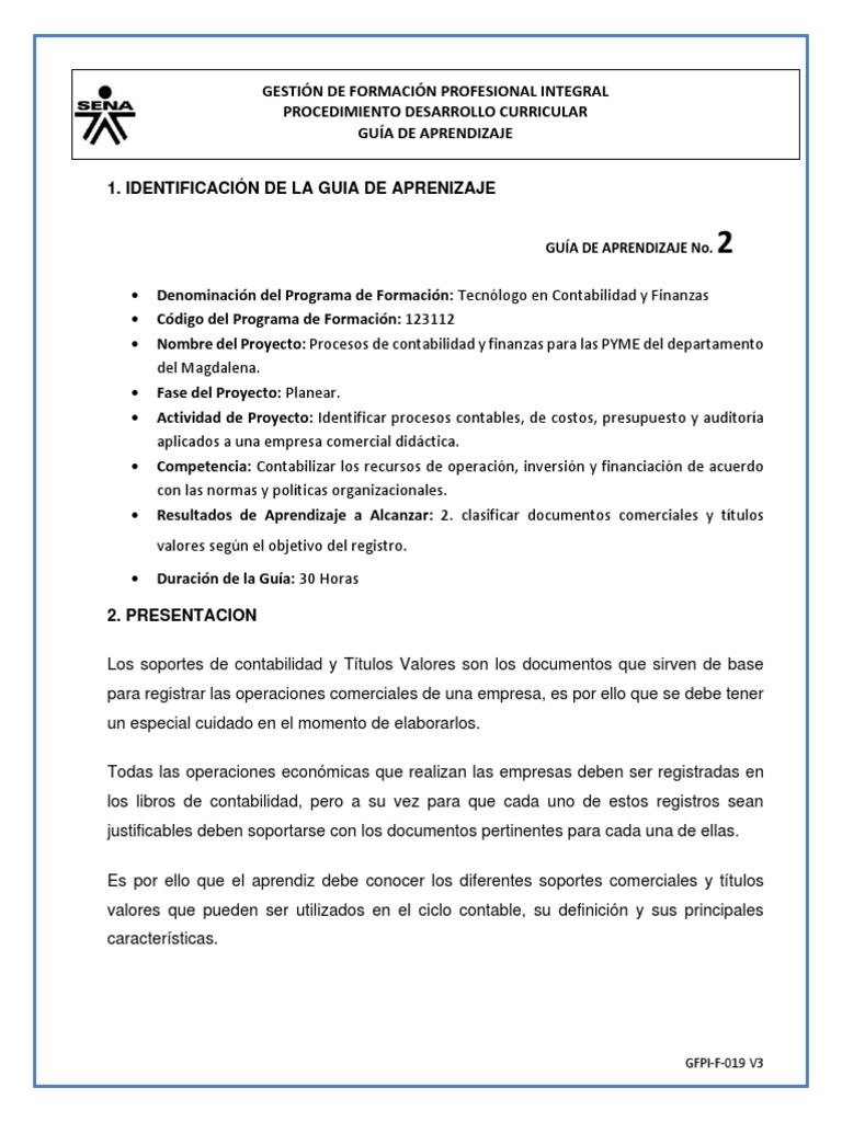 Guía de Aprendizaje en Contabilidad PYME | PDF | Contabilidad | Bancos