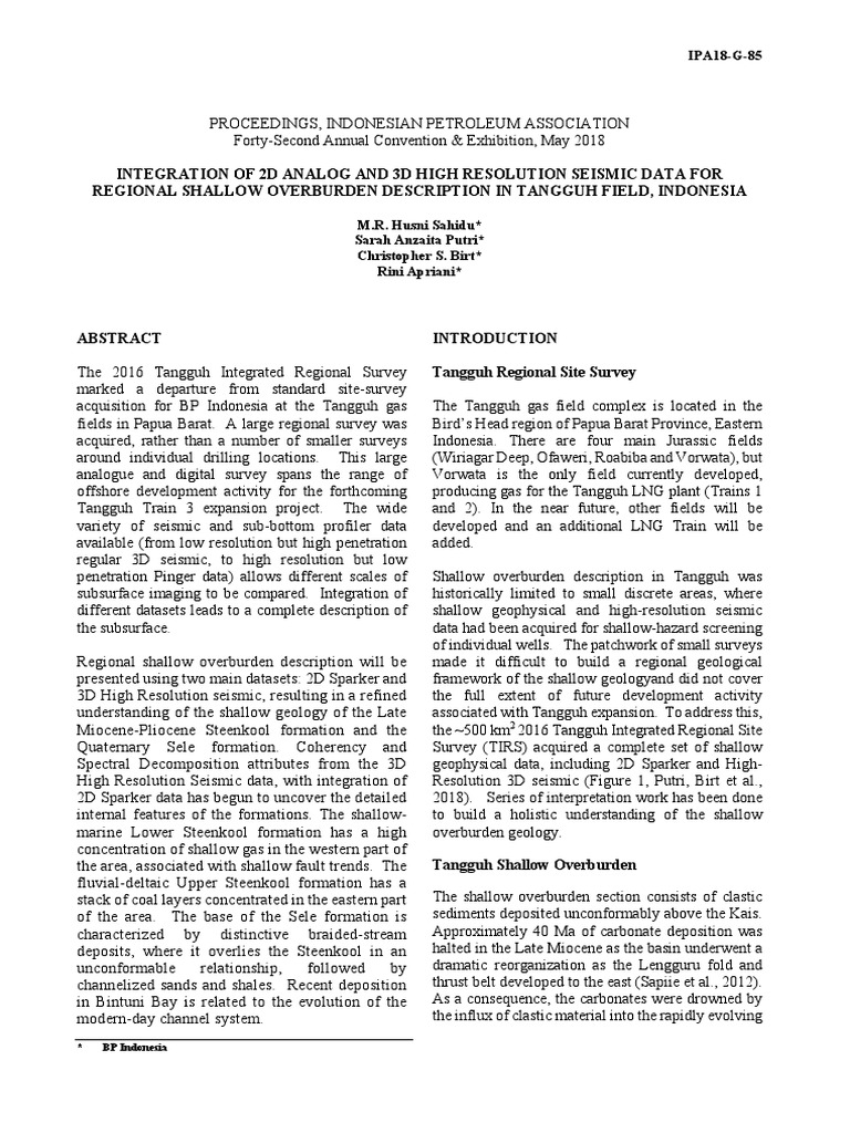 04.integration of 2D Analog and 3D High Resolution Seismic Data For ...