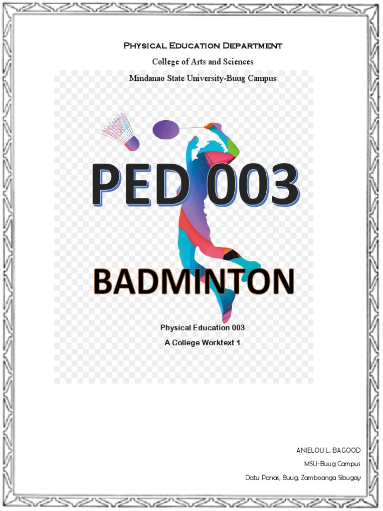Badminton Module | PDF | Sports | Athletic Sports
