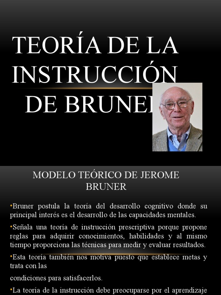 Bruner!!! | PDF | Aprendizaje | Pensamiento