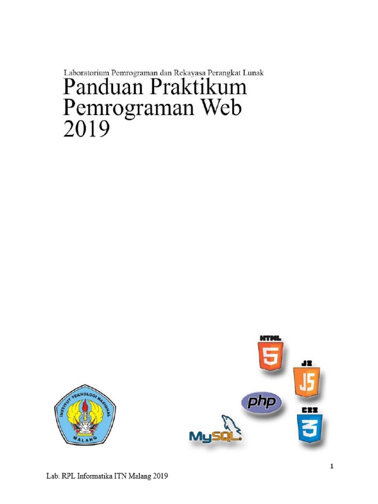 Modul Praktikum Web 2019 - 2. BAB CSS | PDF | Teknologi & Rekayasa