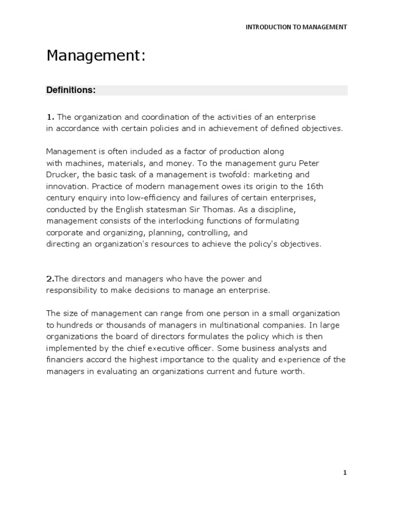 Management by Objectives | PDF | Goal | Control (Social And Political)