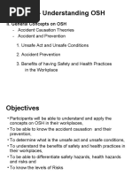 Module 1 - OSH and The BOSH Framework | PDF | Occupational Safety And ...