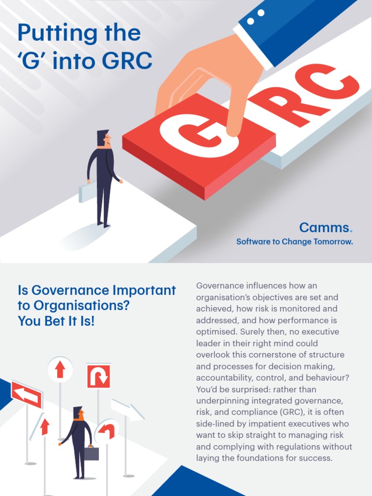 Putting The G Into GRC | PDF | Risk | Governance
