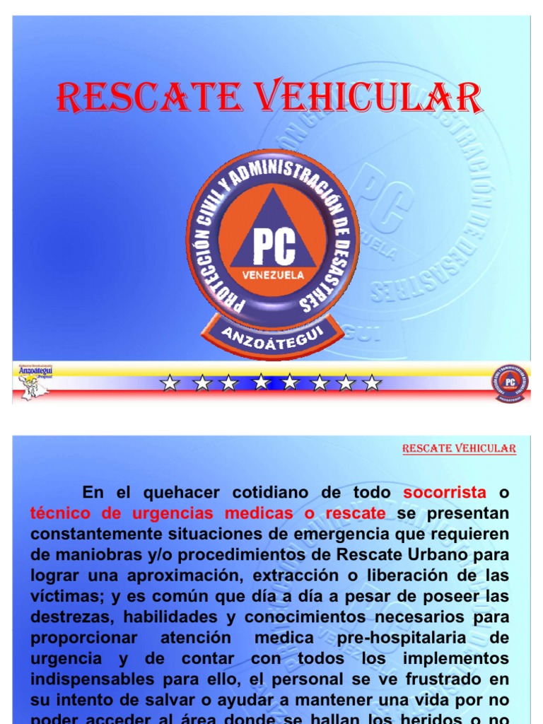 Rescate Vehicular 1 | PDF | Ciencia y matemáticas
