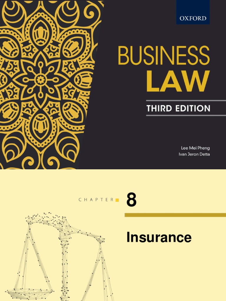 Chapter08 Insurans | Download Free PDF | Insurance | Breach Of Contract