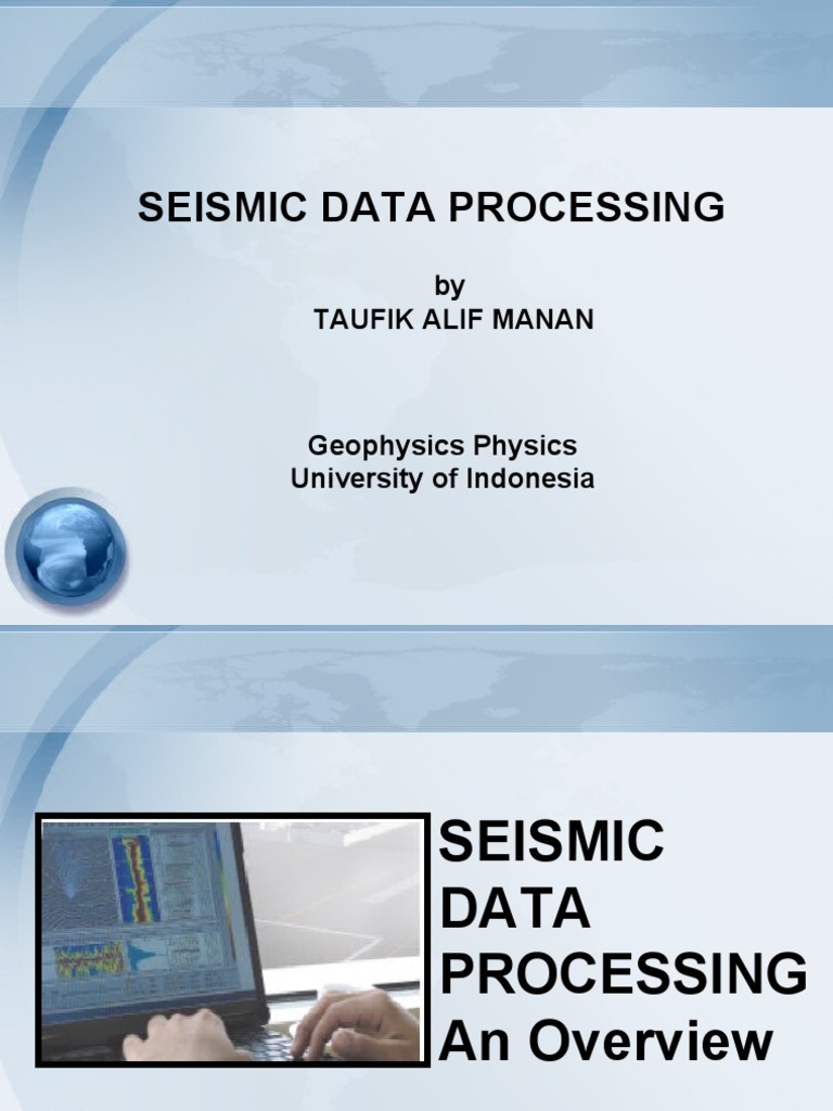 Sesi - 07A - Seismic Processing - Basic | PDF | Reflection Seismology ...