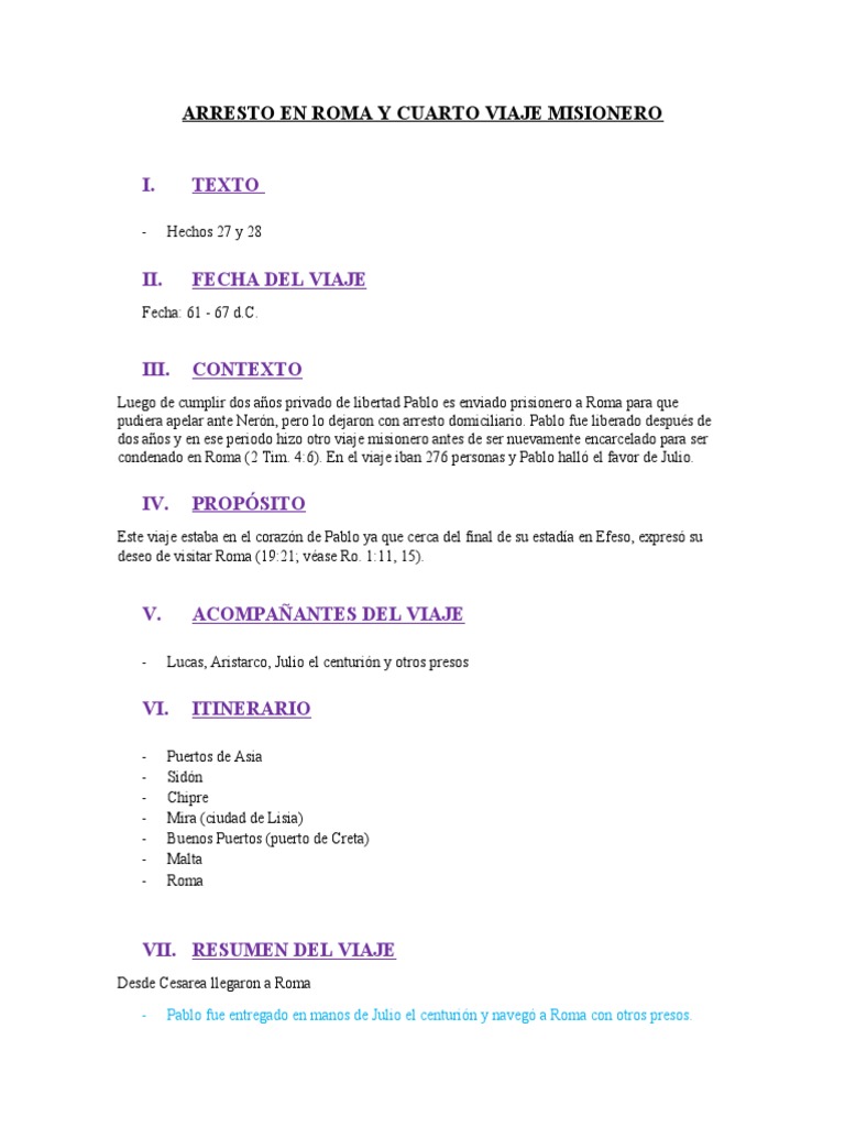 El Viaje A Roma | PDF | Pablo el apóstol | Epístolas canónicas