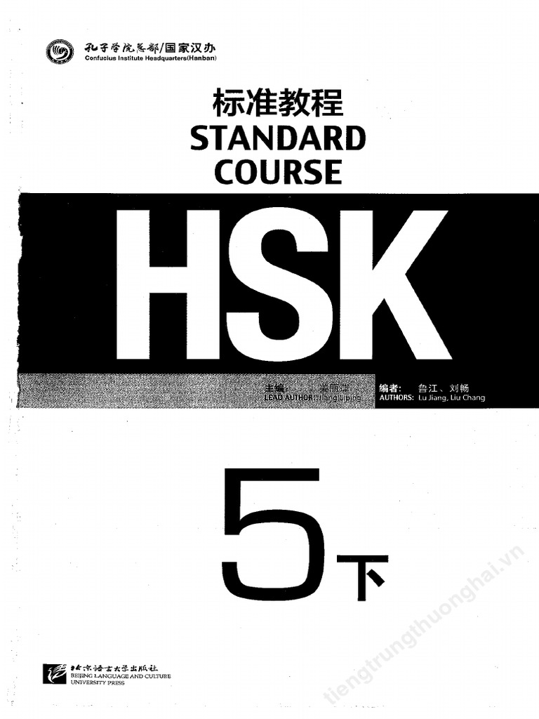 (Tiengtrungthuonghai.vn) Giáo Trình Chuẩn HSK5 - Quyển Hạ | PDF