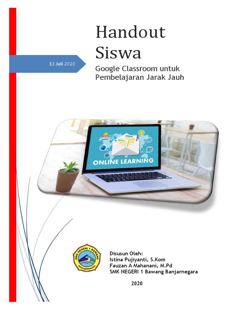 Handout Google Class Room Siswa | PDF | Karier & Perkembangan