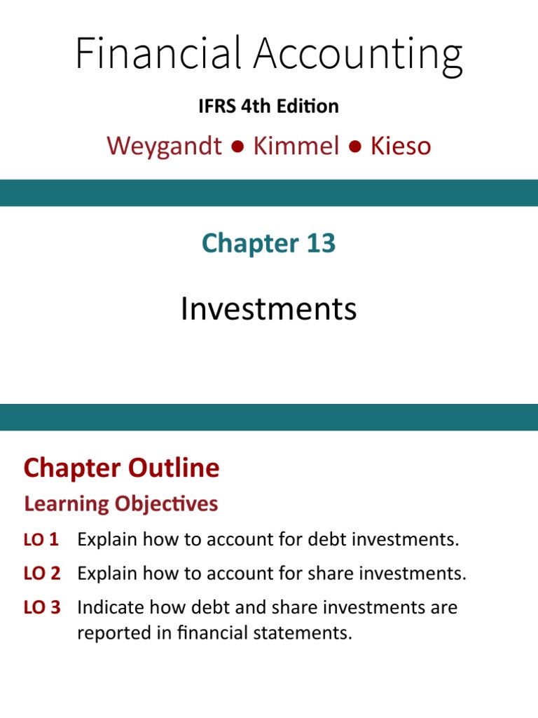 CH 13 | PDF | International Financial Reporting Standards | Book Value