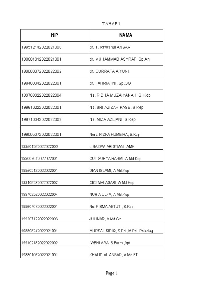 Template CPNS 22 Benar | PDF