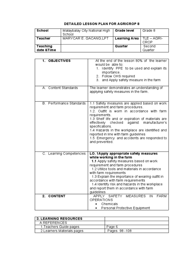 DLP 5 Safety Measures Owned Table Version. | PDF | Personal Protective Equipment | Workplace