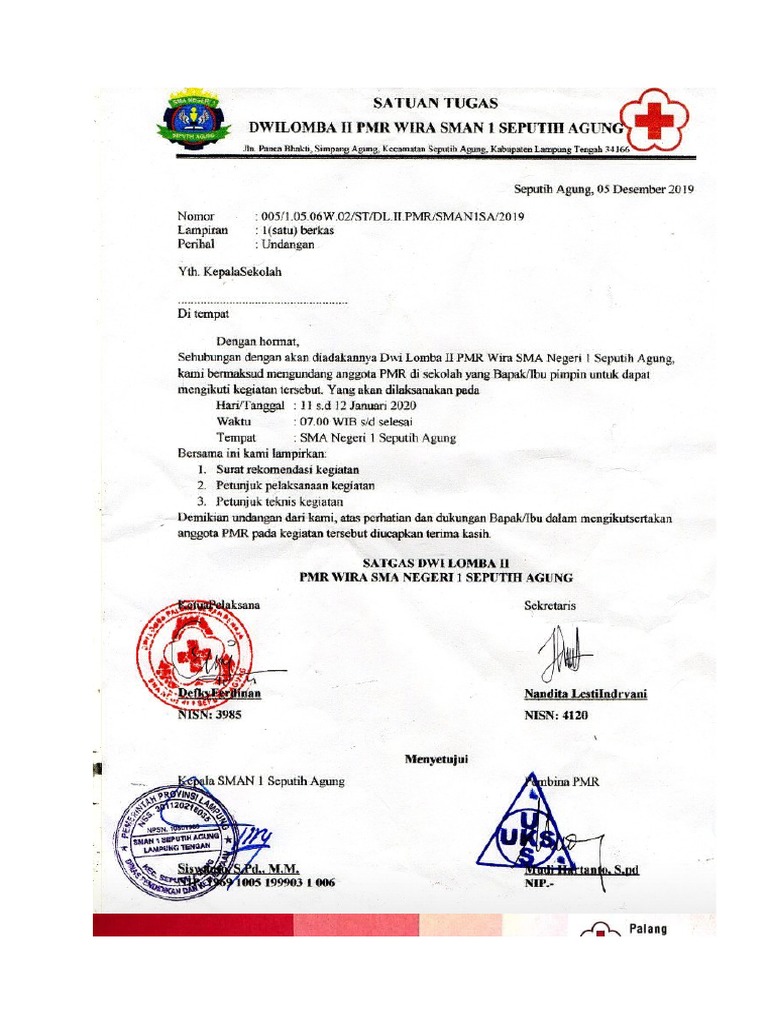 Undangan DL II | PDF