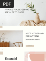 Status Codes Used in Housekeeping | PDF