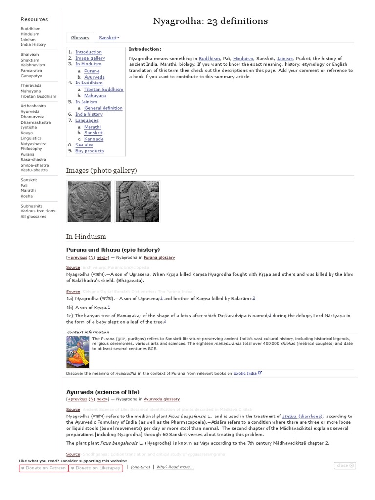 Banyan Tree: Significance and Meaning | PDF | Vajrayana | Mahayana