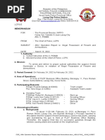 After Operation Report Re SW Onjing | PDF | Search Warrant | Law ...