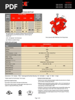 Clarke JU6H Specification Sheet | PDF | Horsepower | Engines