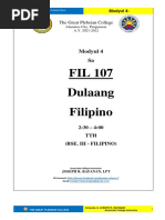 Dulaang Filipino PPT 1 | PDF