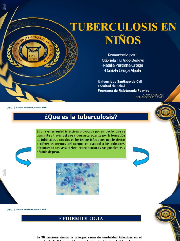 Tuberculosis en Niños | PDF | Tuberculosis | Cuidado de la salud