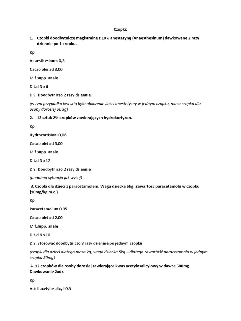 Receptura Odpowiedzi | PDF