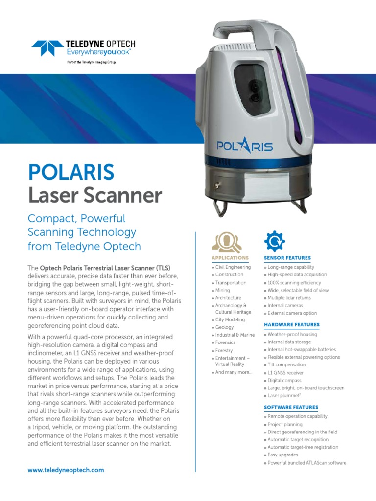 Polaris Brochure | PDF | Image Scanner | Lidar