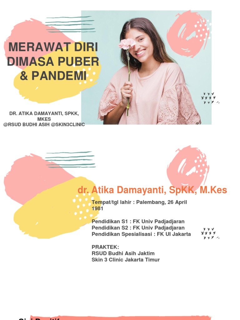 MERAWAT DIRI DIMASA PUBER DAN PANDEMI - DR - Atika | PDF | Kesehatan Holistik