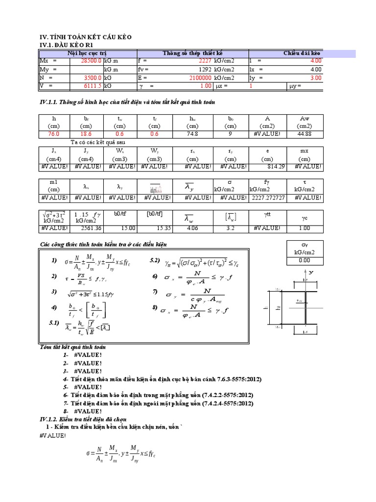 4. Tinh Toan Keo RF1 | PDF