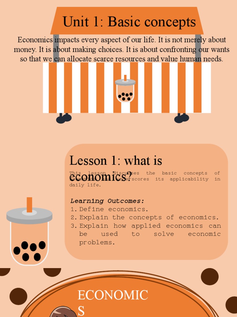 Unit 1 Lesson 1 | PDF | Economics | Resource