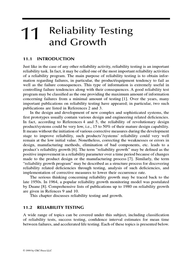 1465 PDF C11 | PDF | Reliability Engineering | Confidence Interval