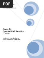 Introduction à la comptabilité bancaire | PDF | Comptabilité | Banques
