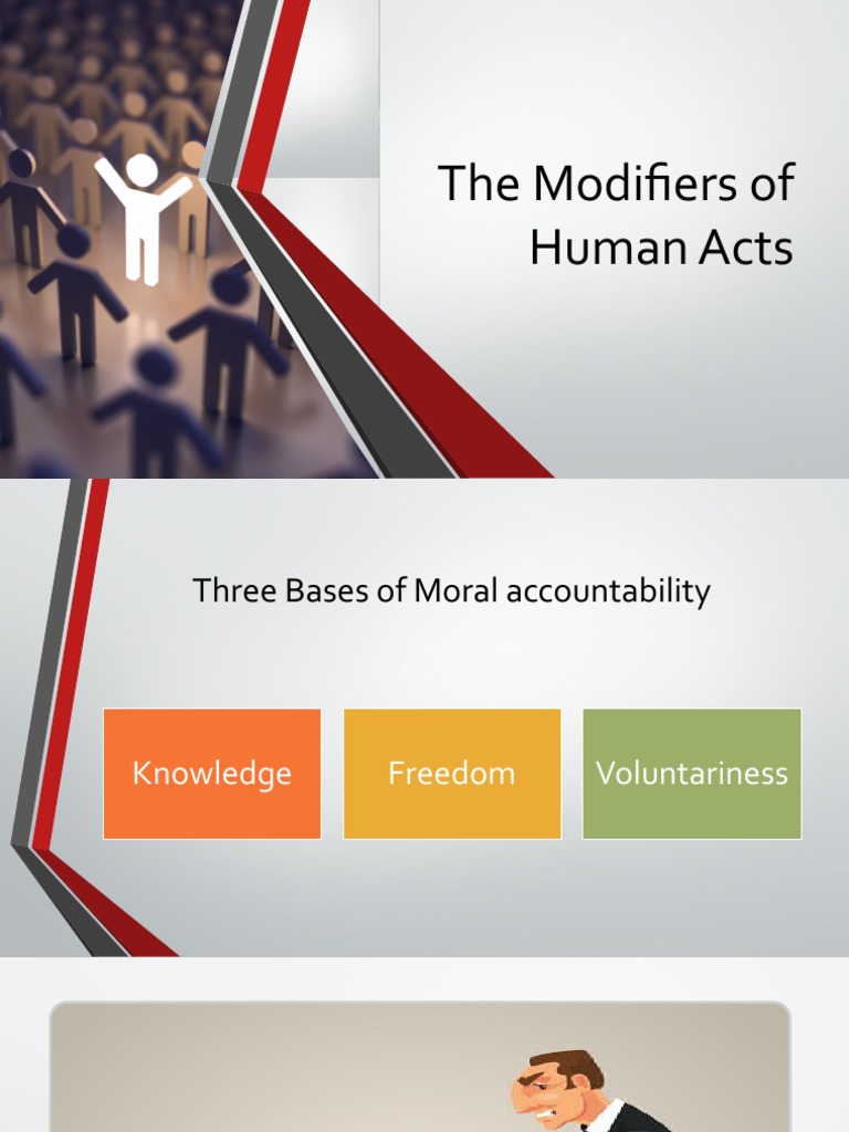 The Modifiers of Human Acts | PDF | Violence | Accountability